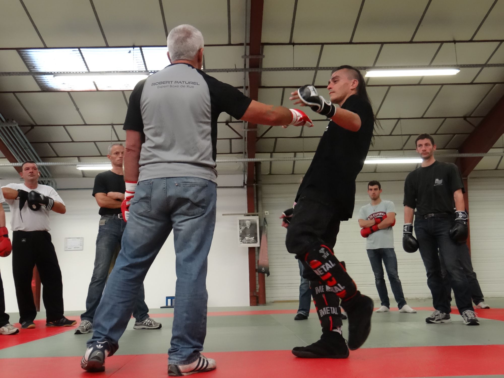 Stage Boxe de Rue Robert Paturel 2014 Self défense et krav maga à Rennes